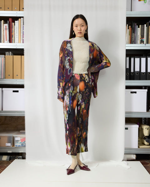 AGNES PLEATED JACKET IN NOLA – Julia Heuer