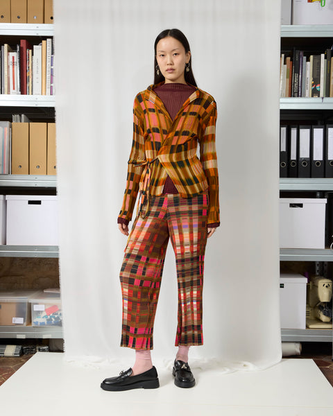 AGNES PLEATED JACKET IN RADOMIR – Julia Heuer