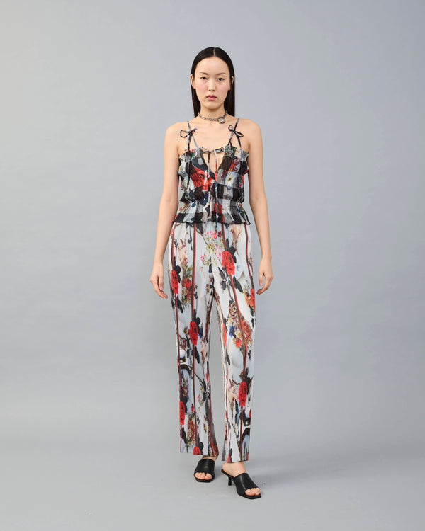 Tula Crush Pleated Top in Rudi – Julia Heuer