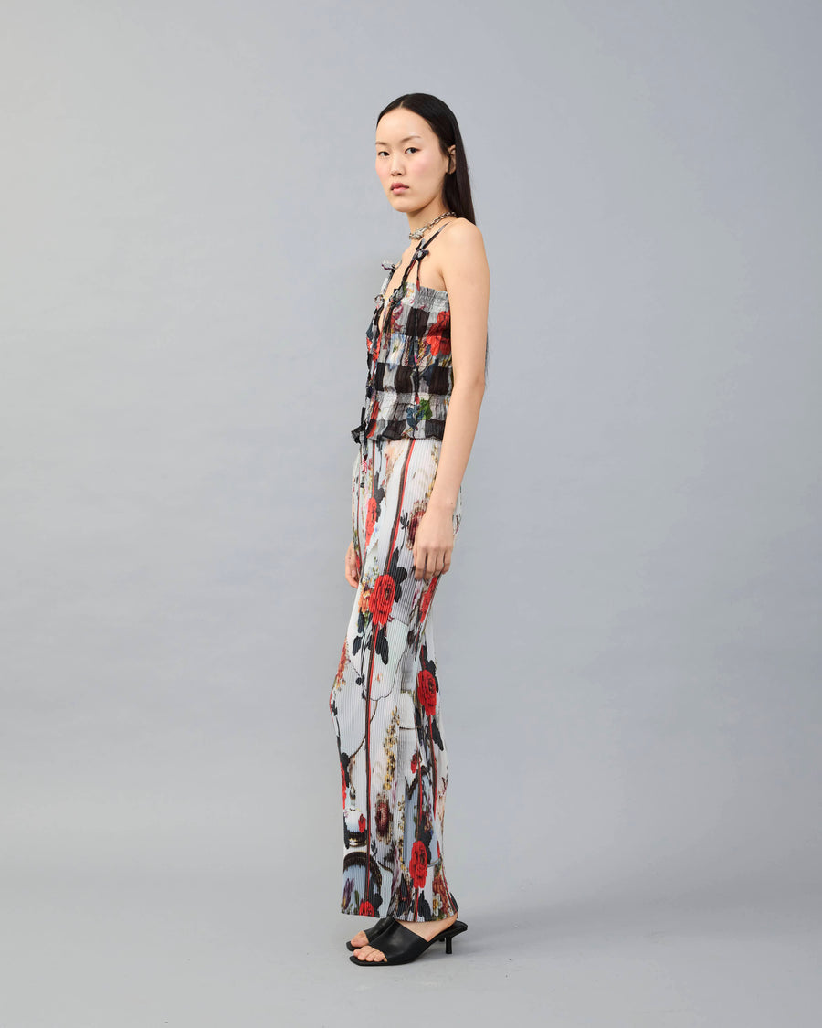 Tula Crush Pleated Top in Rudi – Julia Heuer